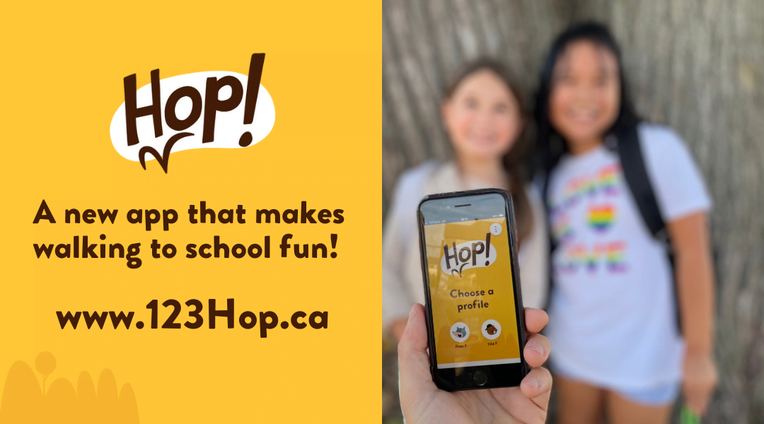 Hop! A New App That Makes Walking to School Fun